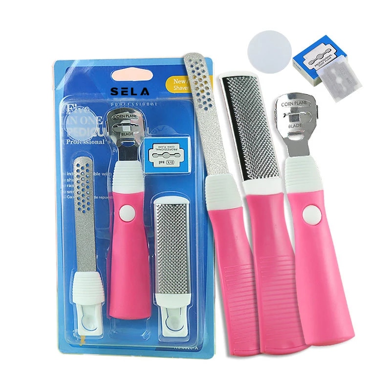 Instrument pentru calcaie 5 piese indepartarea calusurilor cu lama ...