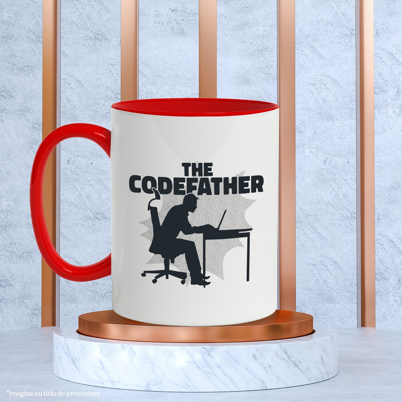 A Codefather bögre, kódolóknak, programozóknak, mérnököknek, kerámia ...