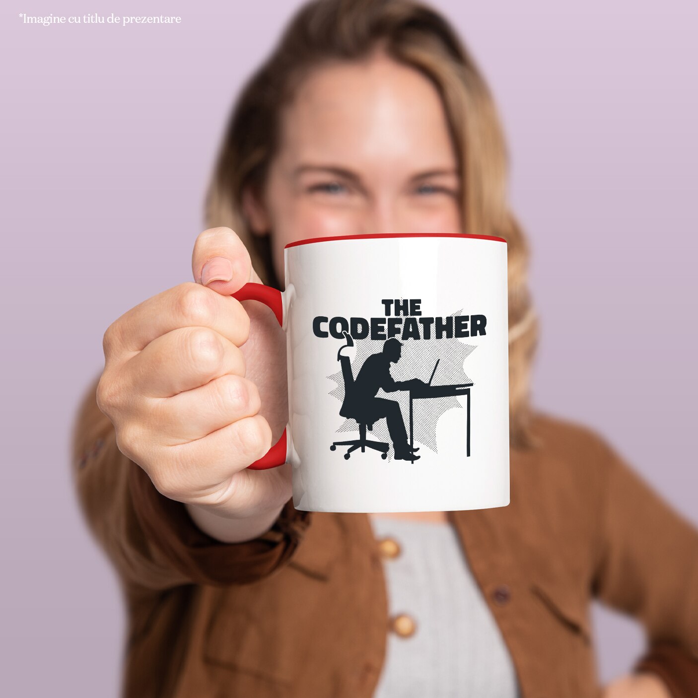 A Codefather bögre, kódolóknak, programozóknak, mérnököknek, kerámia, 330 ml, többszínű piros ...