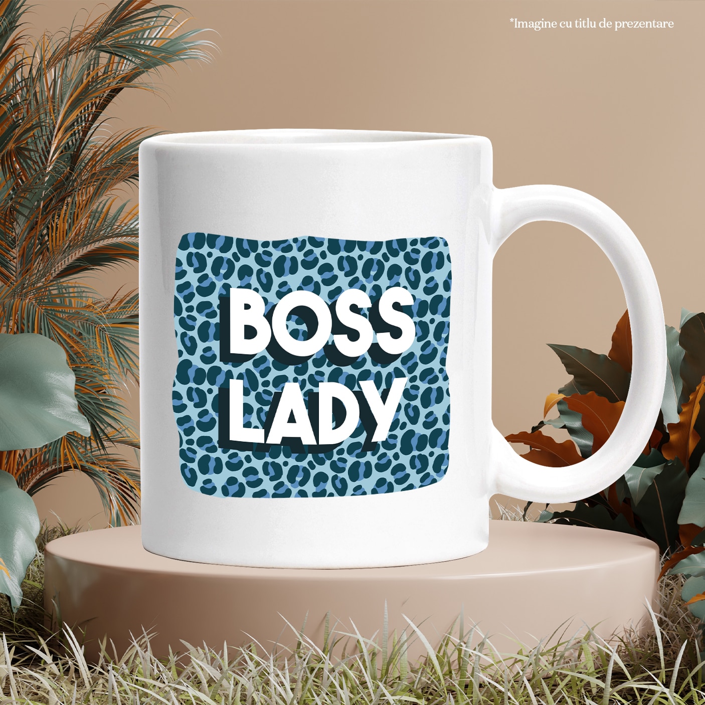 Cana Pentru Cea Mai Buna Sefa, Boss Lady, Ceramica, 330 ml, Multicolor ...