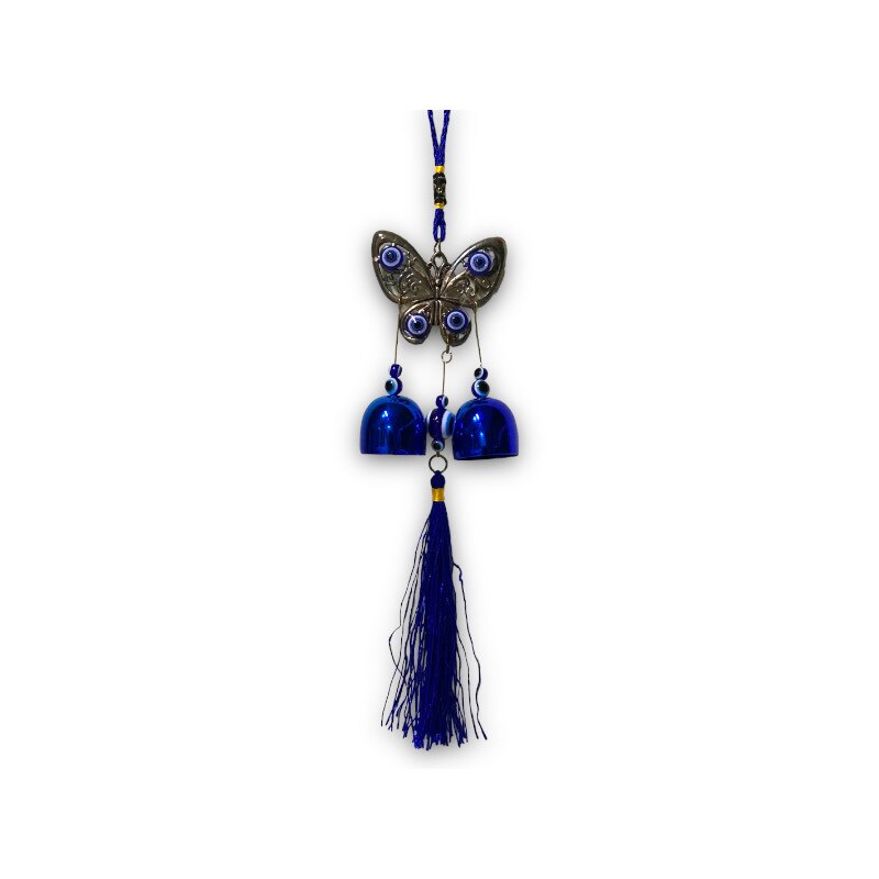 Clopotel fluture, albastru, 30 cm - eMAG.ro