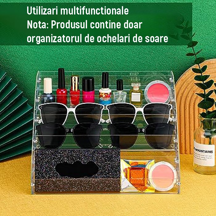 Organizator pentru cosmetice Eleganza, Sundiguer, Multifunctional, 7 ...