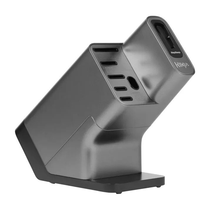 Set de Cutite Profesionale StaySharp, 6 piese cu Foarfeca, Suport si ...