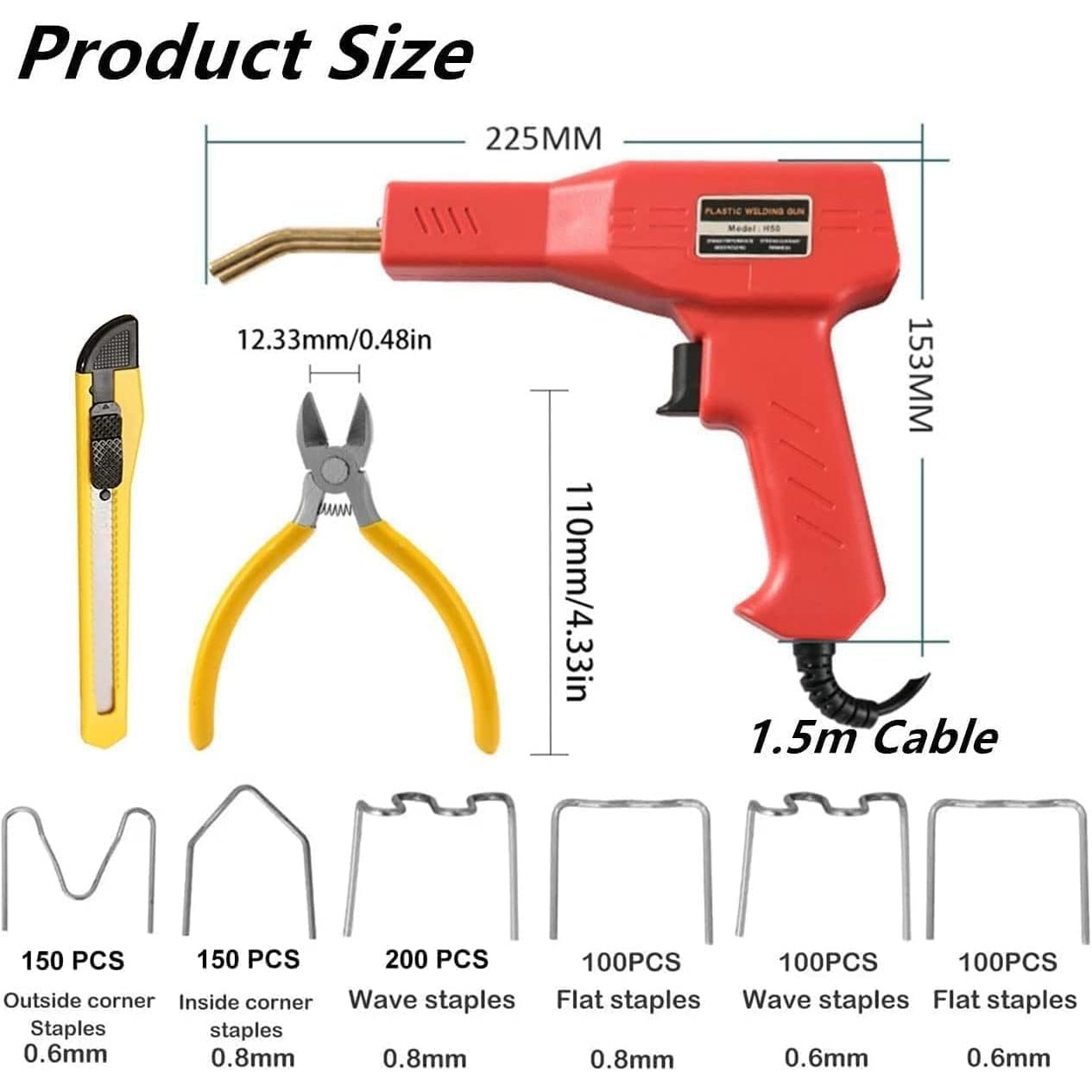 Професионална машина за заваряване на пластмаси JENUOS, 800 армиращи ...