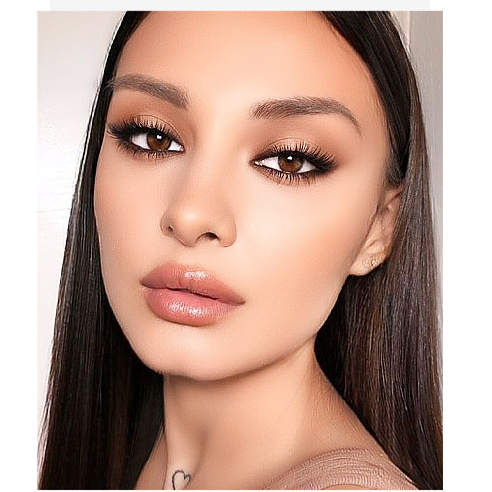 Mascara 4D 2in1 cu periuta dubla cu cap dublu, fibre grefate, alungire ...