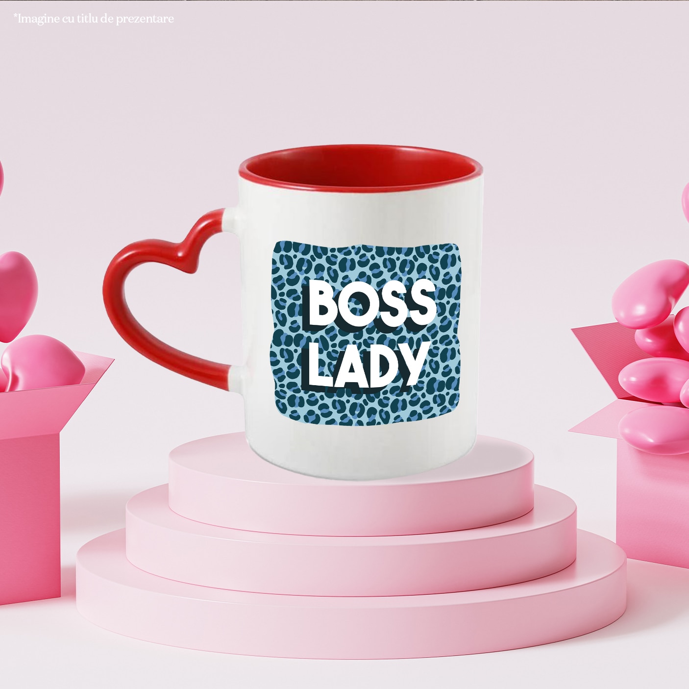 Cana Pentru Cea Mai Buna Sefa, Boss Lady, Ceramica, 330 ml, Multicolor ...