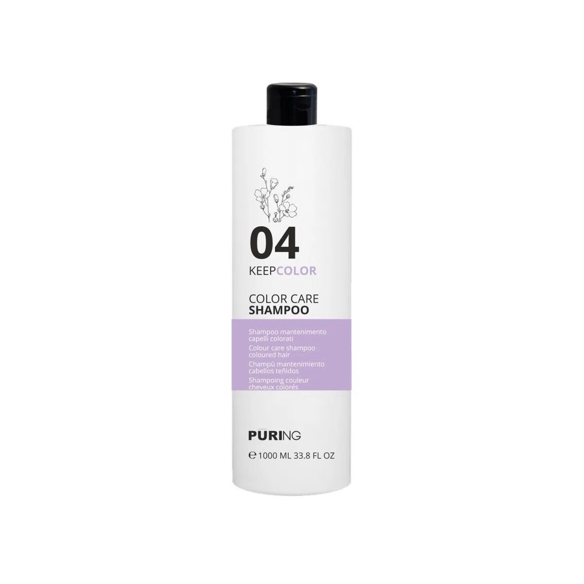 Sampon pentru par colorat, Puring Keepcolor, 1000 ml - eMAG.ro