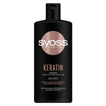 Set 2 x Sampon Syoss Keratin, pentru Par Fragil, 440 ml - eMAG.ro