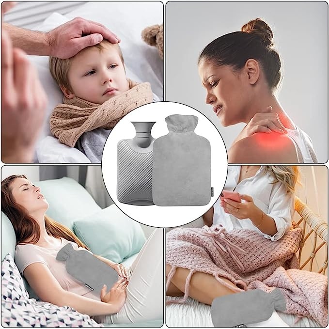 Thermofor melegvizes párna, 2L, szürke - eMAG.hu