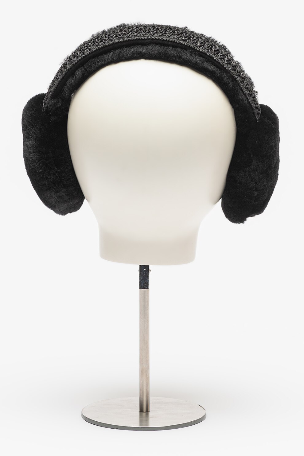 UGG, Protectii pentru urechi din piele de oaie, cu detalii brodate ...