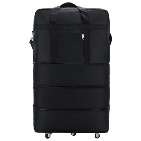 Geanta de voiaj cu role, BYONDSELF®, 45L-95L, trei etaje pliabila ...