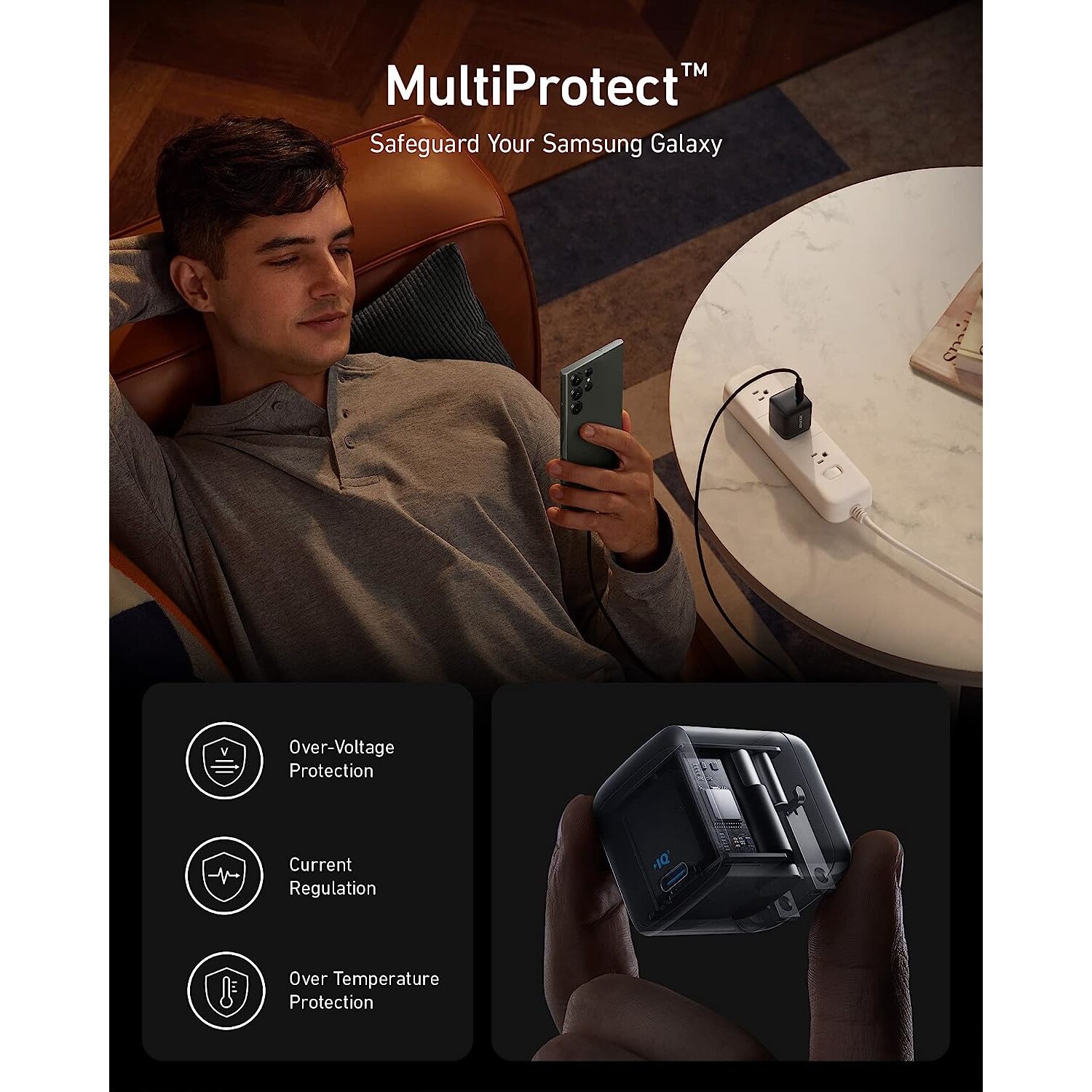 Incarcator retea Super Fast Charger Anker 313,45W, USB-C Negru - eMAG.ro