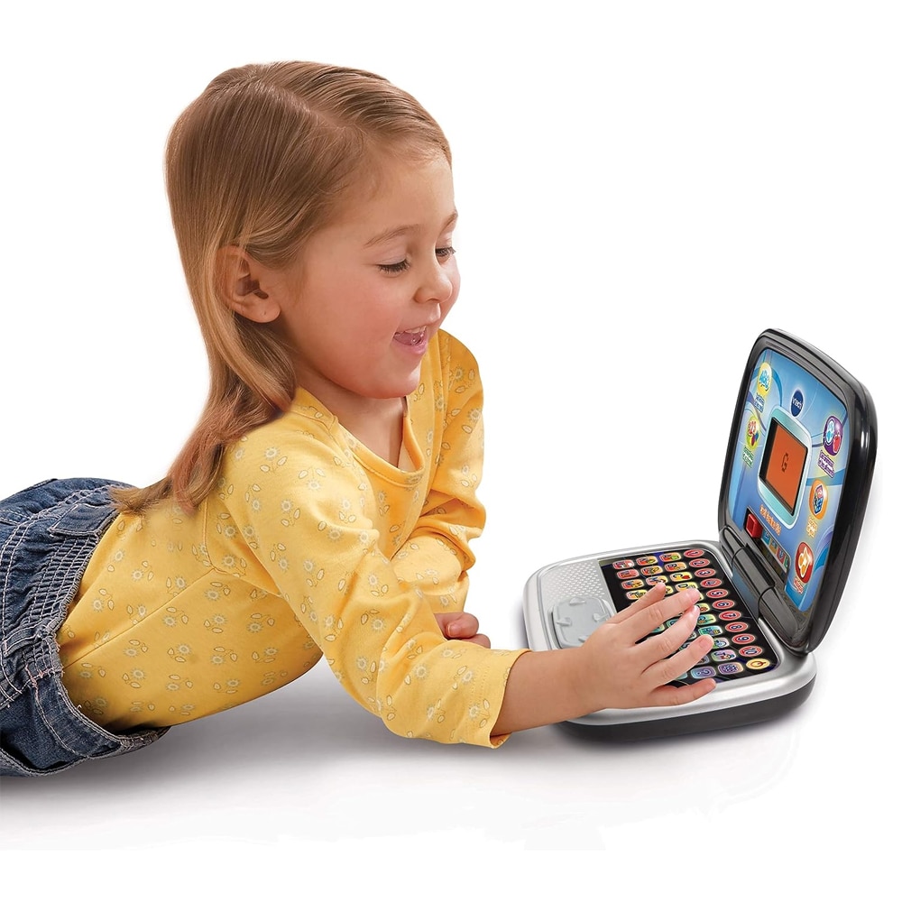 Детски лаптоп Vtech Ordi Genius Kid #1963050 1-97, 20 учебни дейности ...