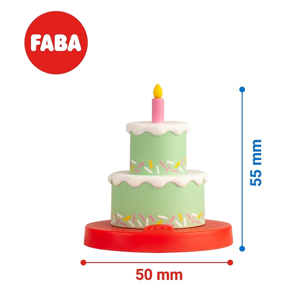 Интерактивна играчка аудио фигурка FABA 6278431, Празнична торта към ...