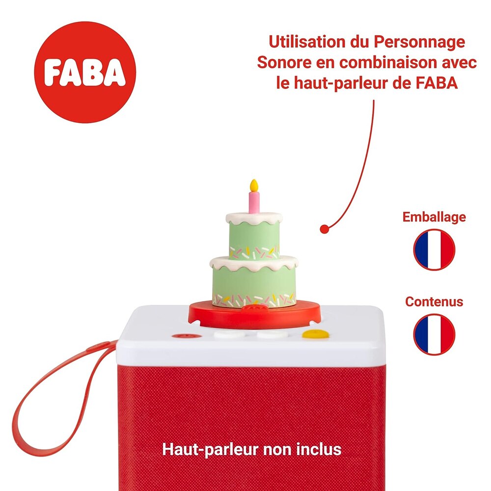 Интерактивна играчка аудио фигурка FABA 6278431, Празнична торта към ...