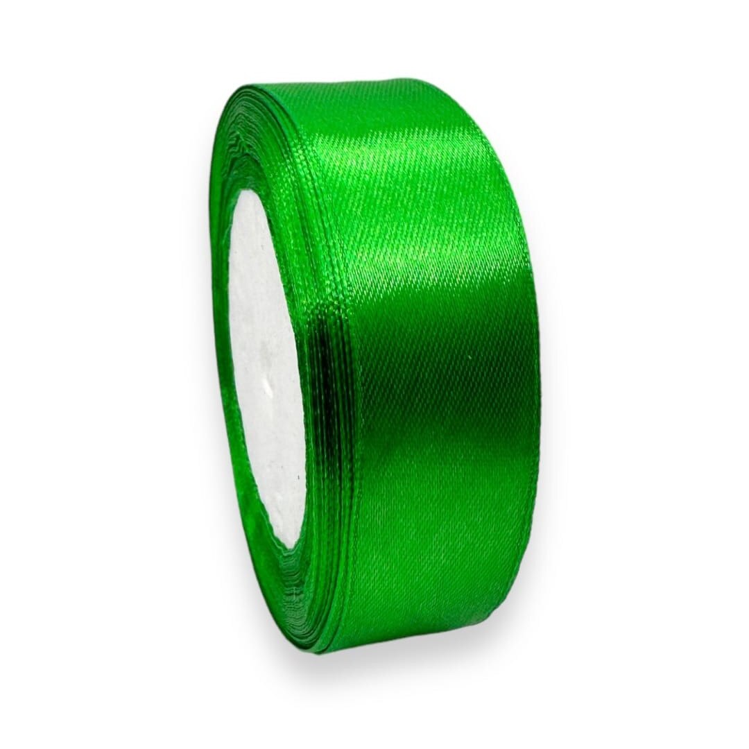 Panglica satinata latime 2 cm 1 rola 22 9 m verde - eMAG.ro