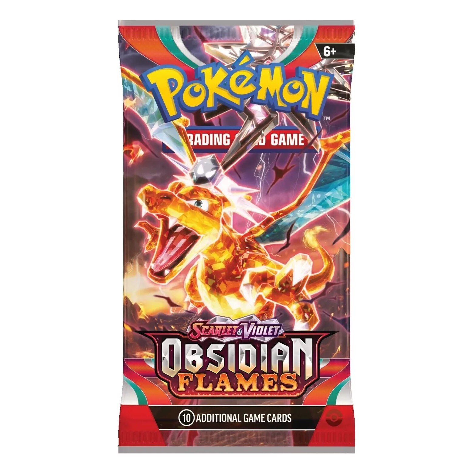 Set 10 cartonase Pokemon TCG: Scarlet & Violet - Obsidian Flames ...