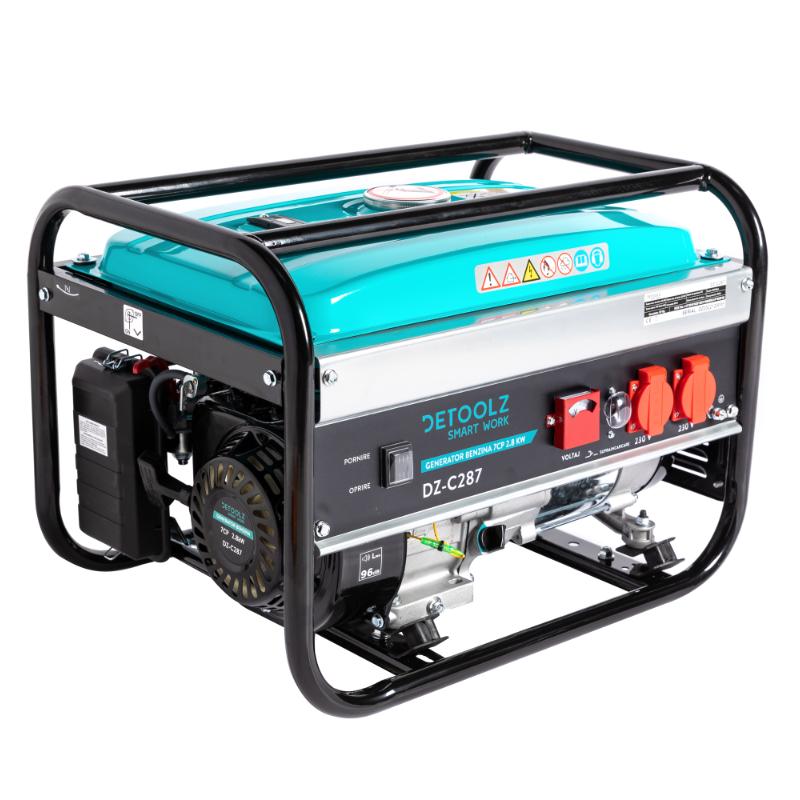 Generator curent electric Detoolz Smart, 2800W, 3000 RPM, 4 timpi, 39 ...