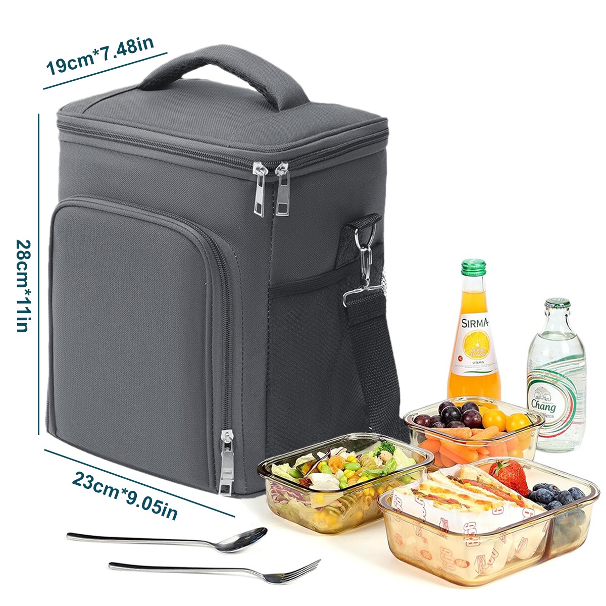 Geanta termica pentru masa, SDLOGAL termoizolanta Cooler Bag ...