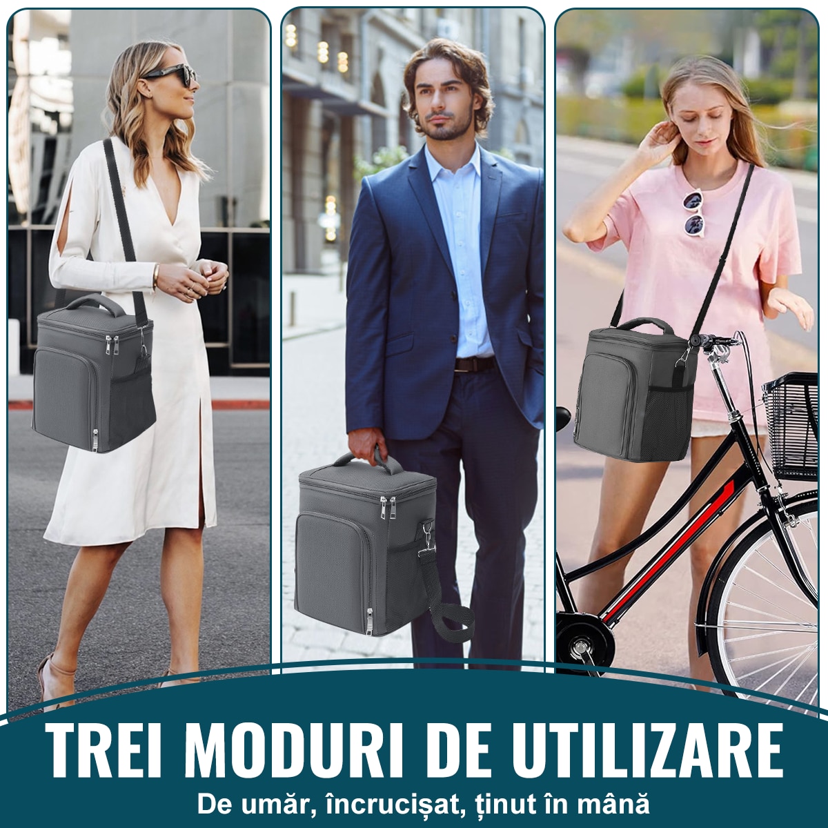 Geanta termica pentru masa, SDLOGAL termoizolanta Cooler Bag ...