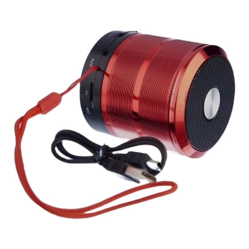 Mini boxa portabila, Corp metalic, Bluetooth, Miscro-SD Card. Radio ...