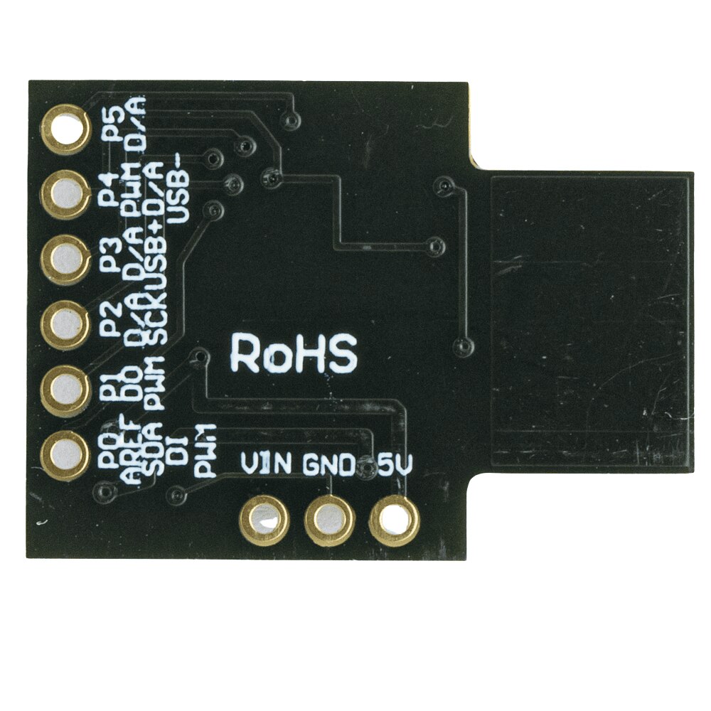 Modul miniatural, Digispark ATtiny85, Compatibil cu Arduino, 5V, Multicolor - eMAG.ro