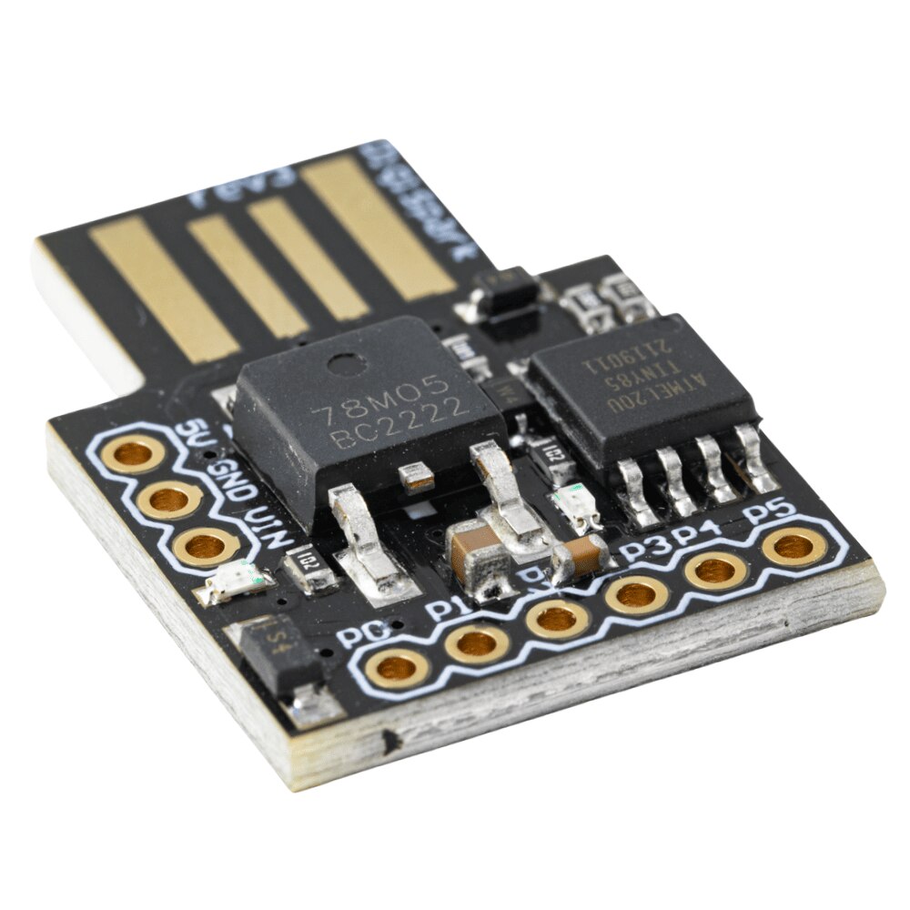 Modul miniatural, Digispark ATtiny85, Compatibil cu Arduino, 5V ...