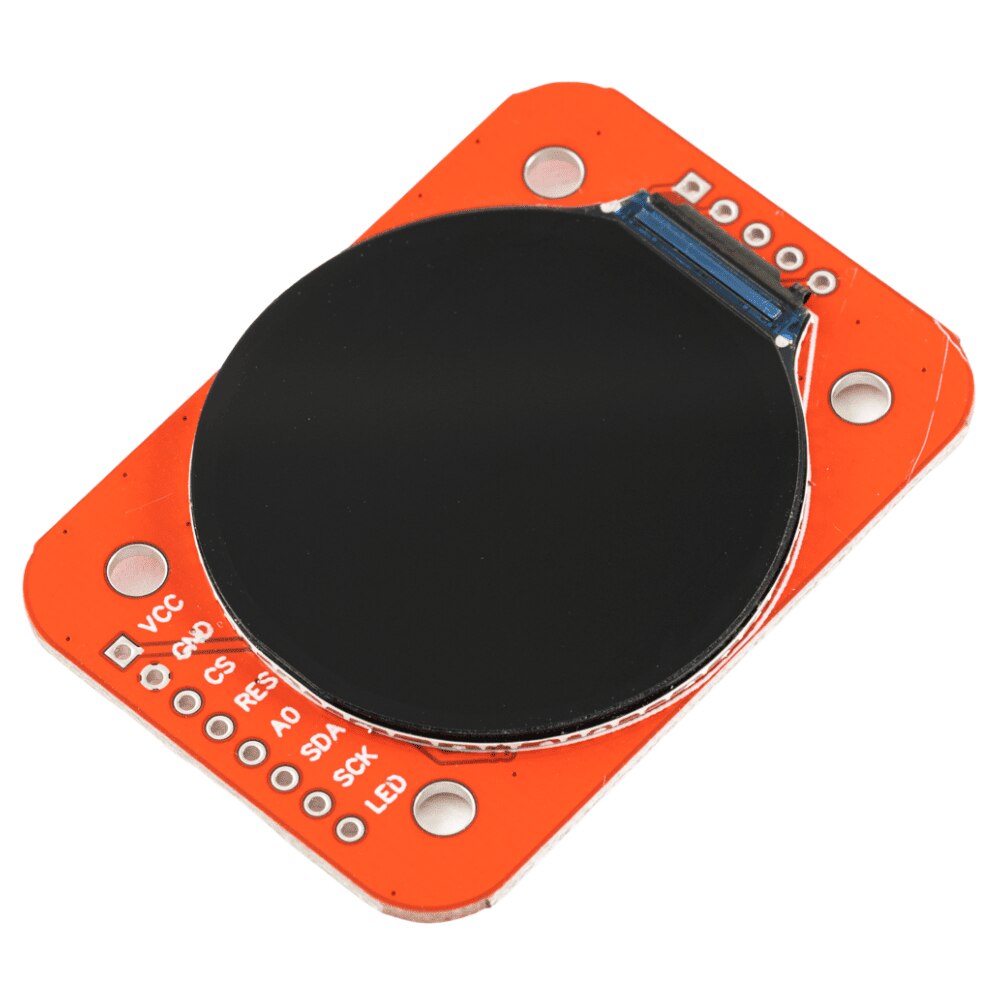 Modul Display TFT IPS Rotund 1,28", Rezolutie 240x240px, Slot Micro SD ...