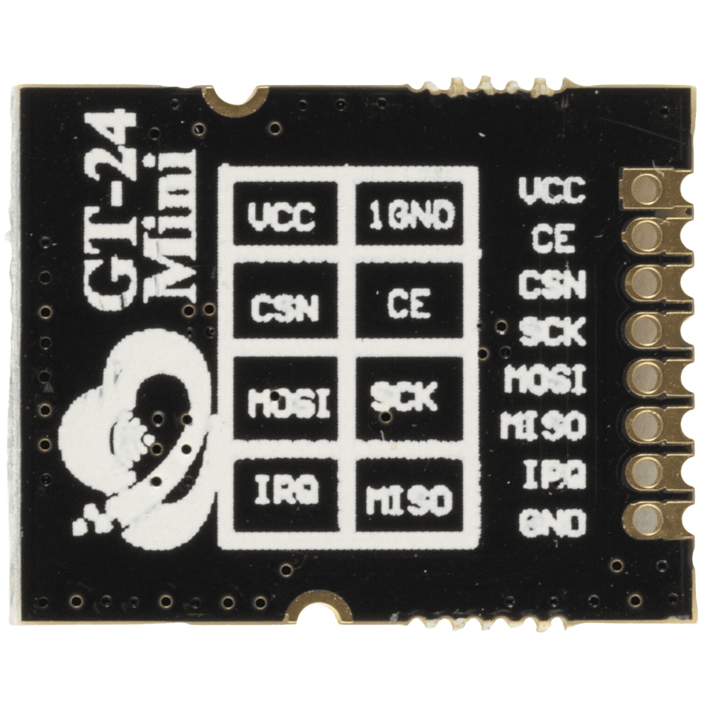 Modul Radio Nrf24l01 Gt 24 Cu Amplificator Negru Emagro