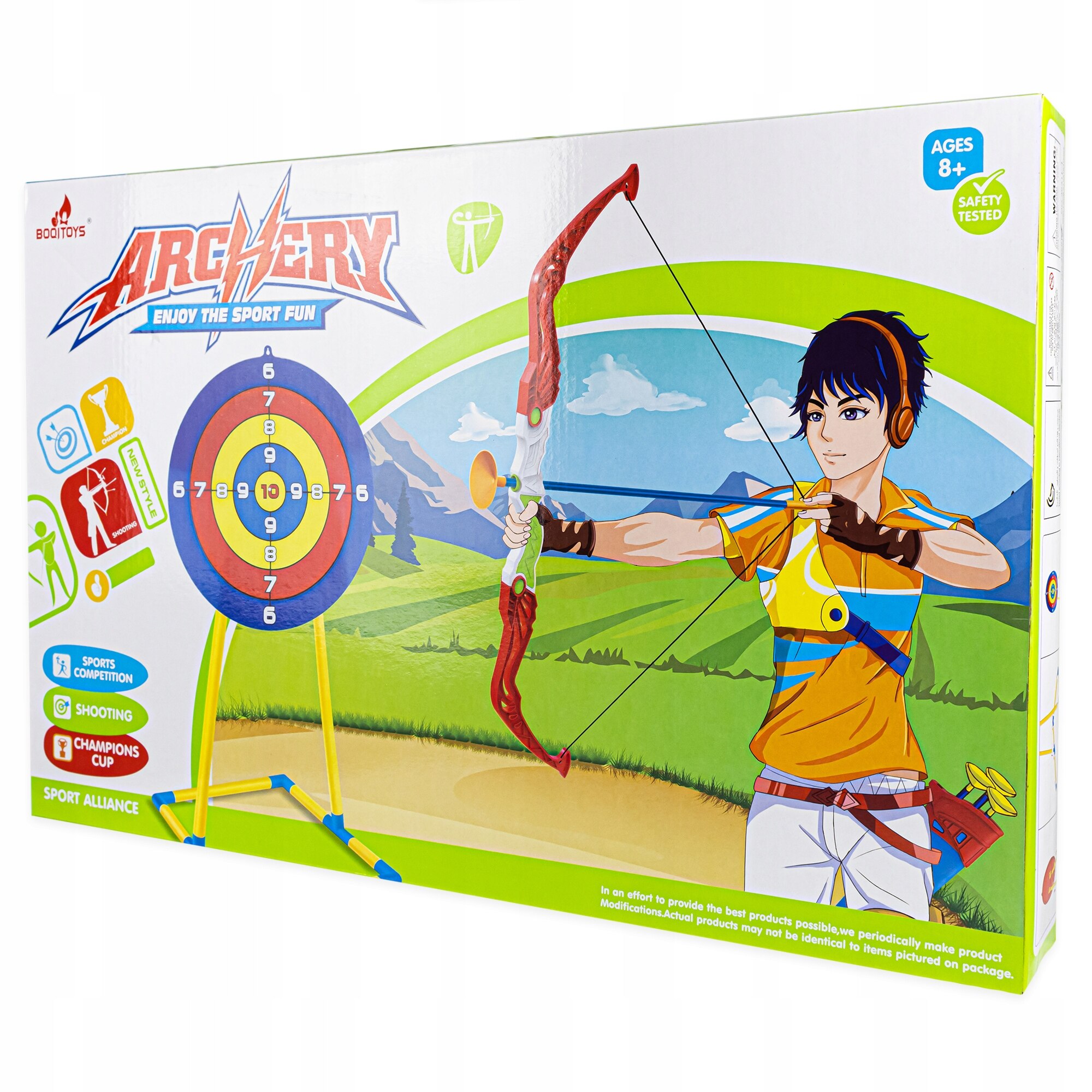 Set tir cu arcul jucarie, Plastic, Multicolor, Varsta 8+ - eMAG.ro