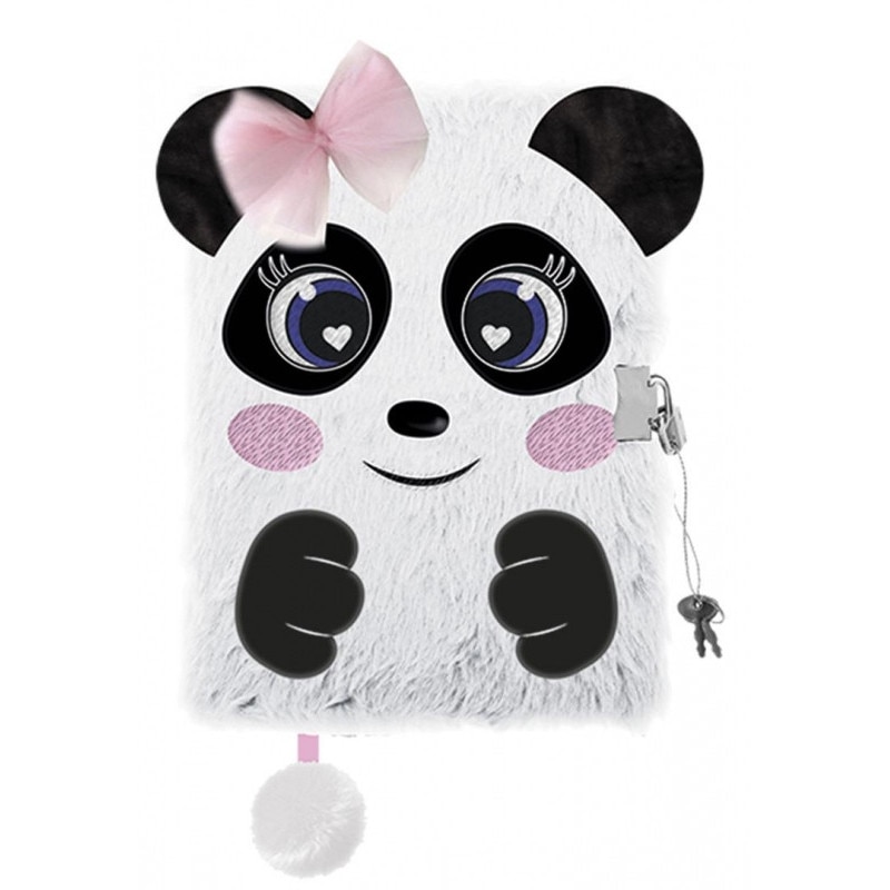 Jurnal cu Lacat, Plusat, St.Majewski, My Little Friend Sweet Panda A5 ...