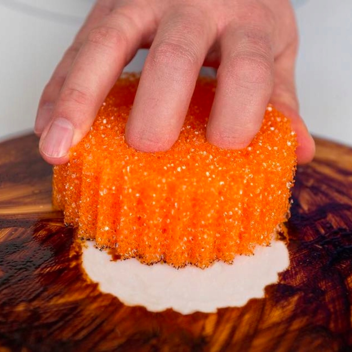 Burete Scrub Daddy Colors, Portocaliu, 10 x 10 cm - eMAG.ro