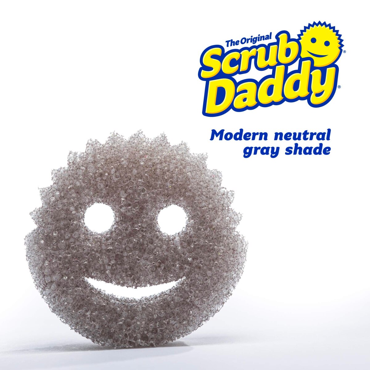 Burete Scrub Daddy Style Collection, Gri, 10 x 10 cm - eMAG.ro