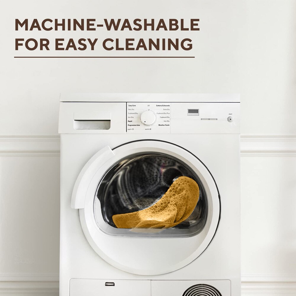 Husa pentru colac WC, Textil, Portocaliu - eMAG.ro