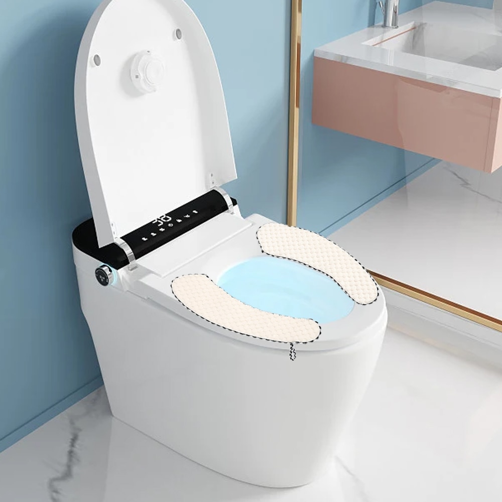 Set husa colac WC Cozevdnt, Bej - eMAG.ro