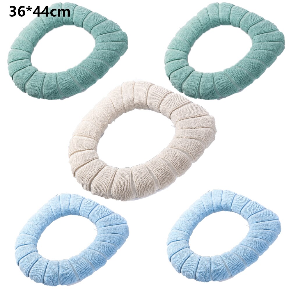 Set 5 huse colac WC Cozevdnt, Poliester, 36x44cm, Multicolor - eMAG.ro