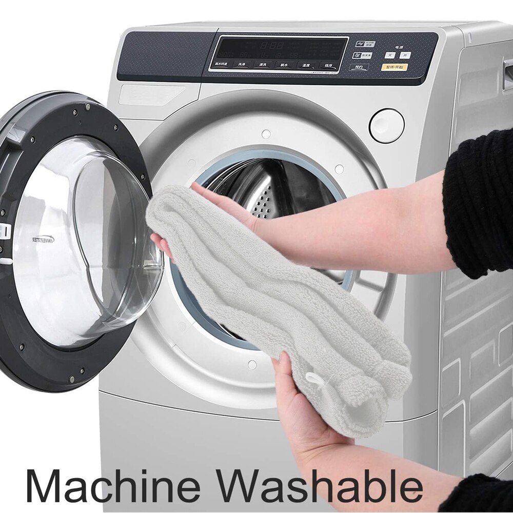 Husa colac WC Cozevdnt, Poliester, Alb - eMAG.ro