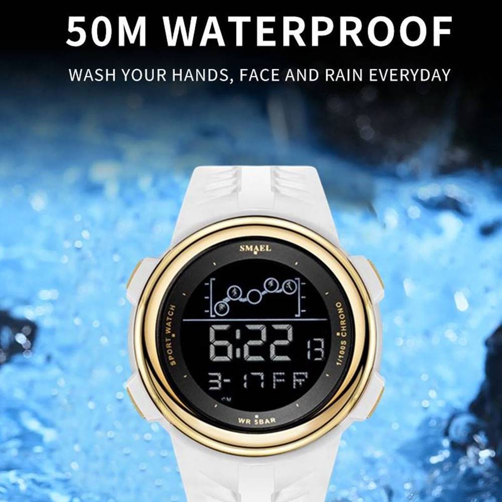 Ceas barbatesc Modern Side, Afisaj Digital, Cronometru, Alarma ...