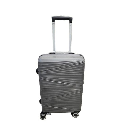 Valiza din plastic liniara mare gri h74 L46 l29 RDB-2333 - eMAG.ro