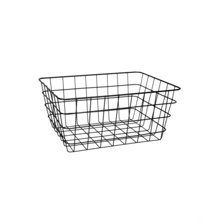 Cos metalic, negru, 32x24x15cm - eMAG.ro