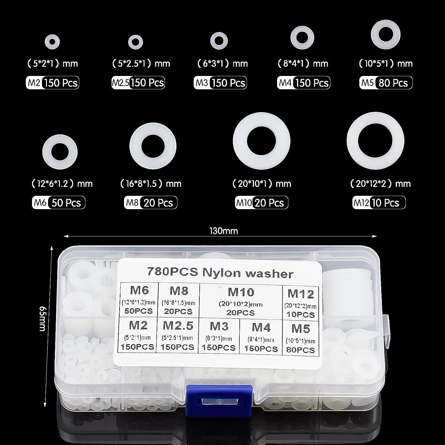 Set 780 saibe, Plastic, Alb - eMAG.ro