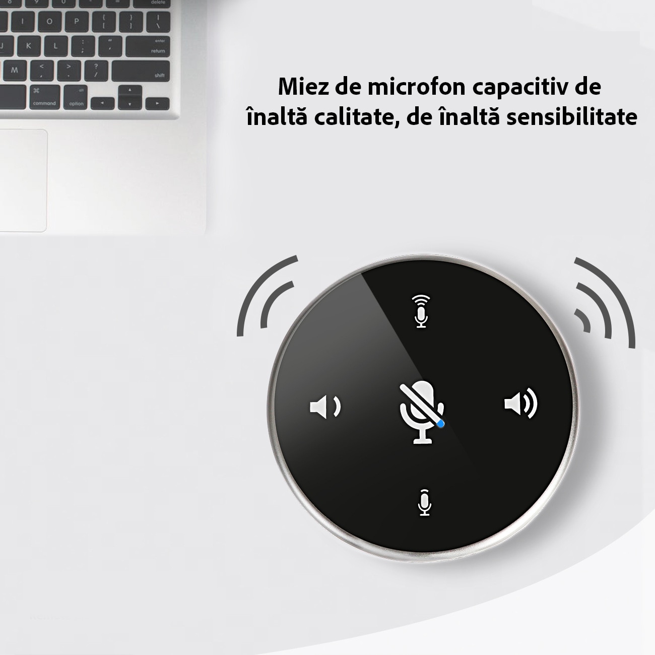 Microfon pentru Conferinte USB, VENTART, cu Difuzor, PC/Telefon ...