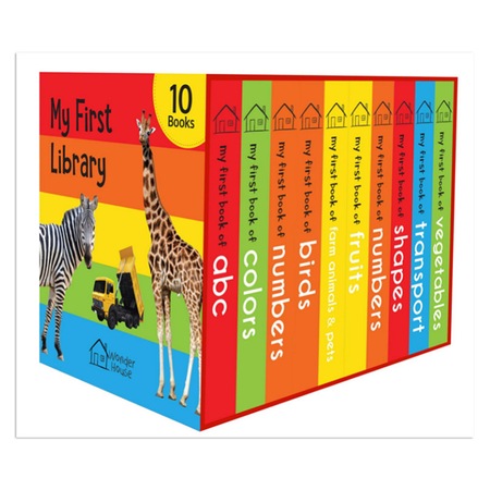 Prima mea biblioteca ilustrata in limba engleza/My first library, 10 ...