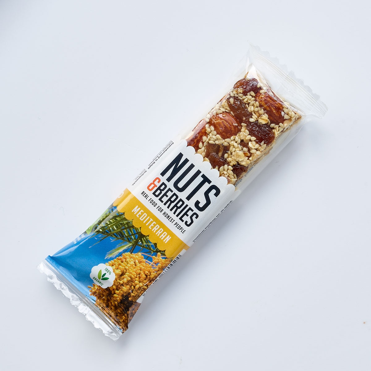 Baton Crocant Eco Mediteran Cu Nuci, Stafide, Curmale Si Susan 40g ...