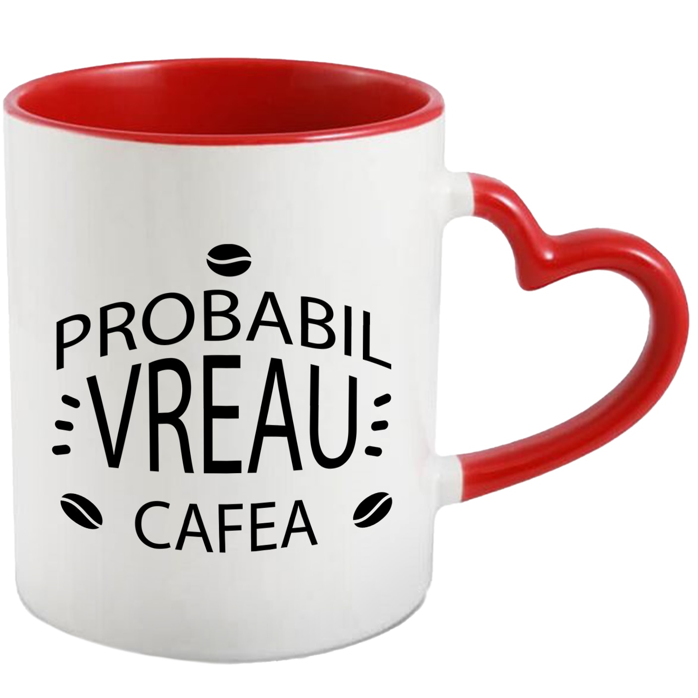 Cana Cu Mesaj Haios Probabil Vreau Cafea, Iubitorii De Coffe, Relaxare ...