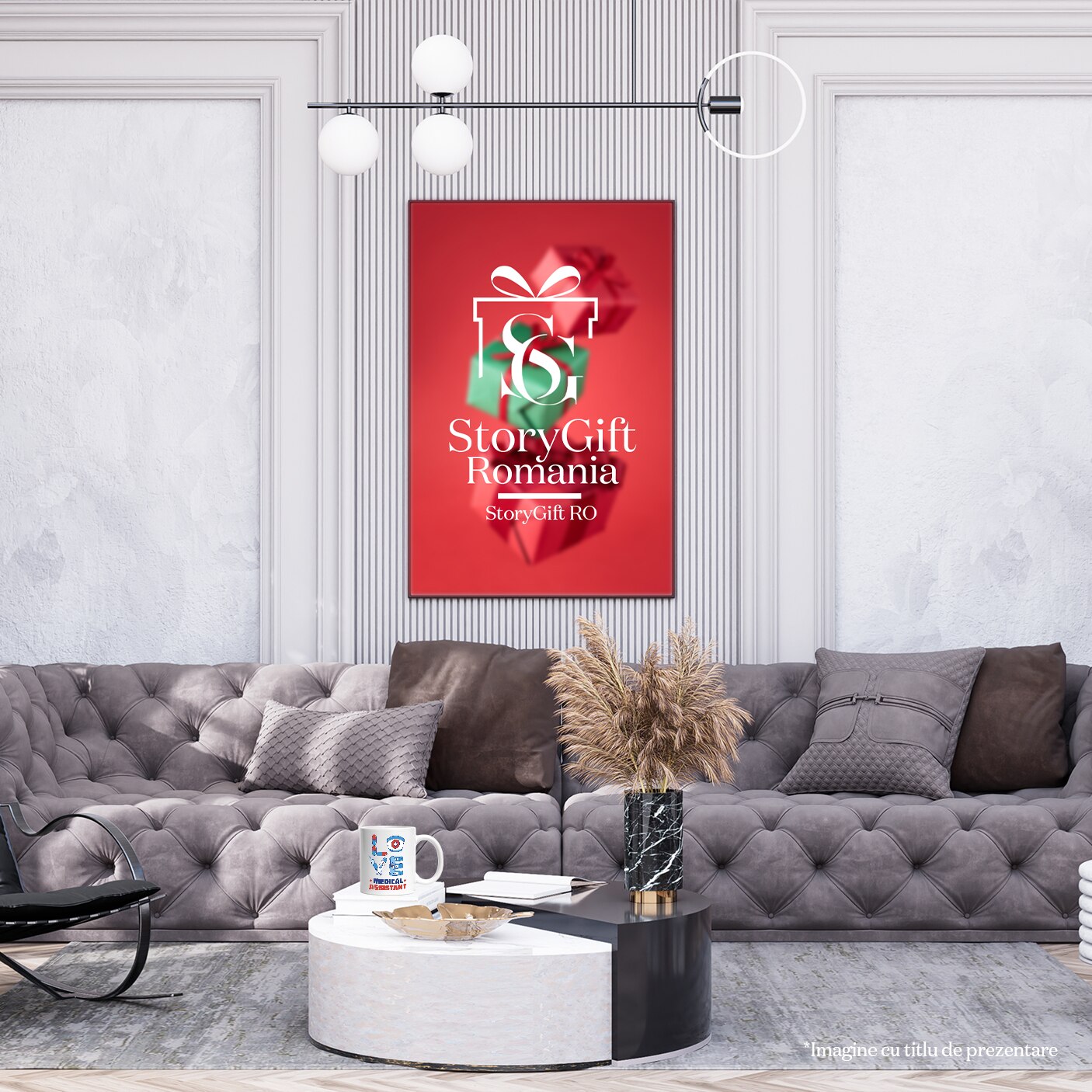 Cana Asistent Medical, Love Assistant, Ceramica, 330 ml, Multicolor cu ...