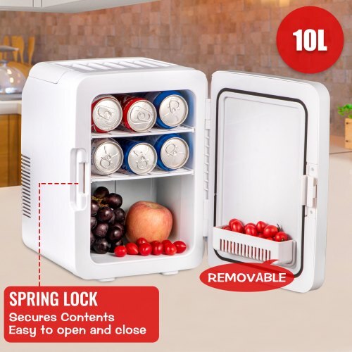 Mini Frigider, 10 litri, Rosu - eMAG.ro