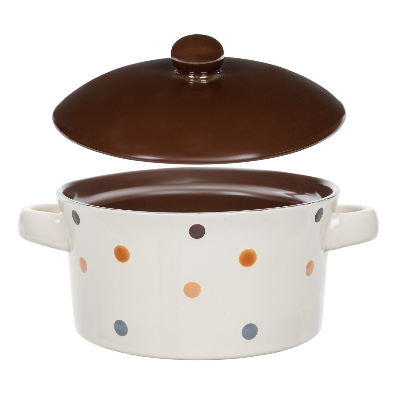 Set boluri supa, 6 piese, 650 ml, Ceramica, Bej print - eMAG.ro