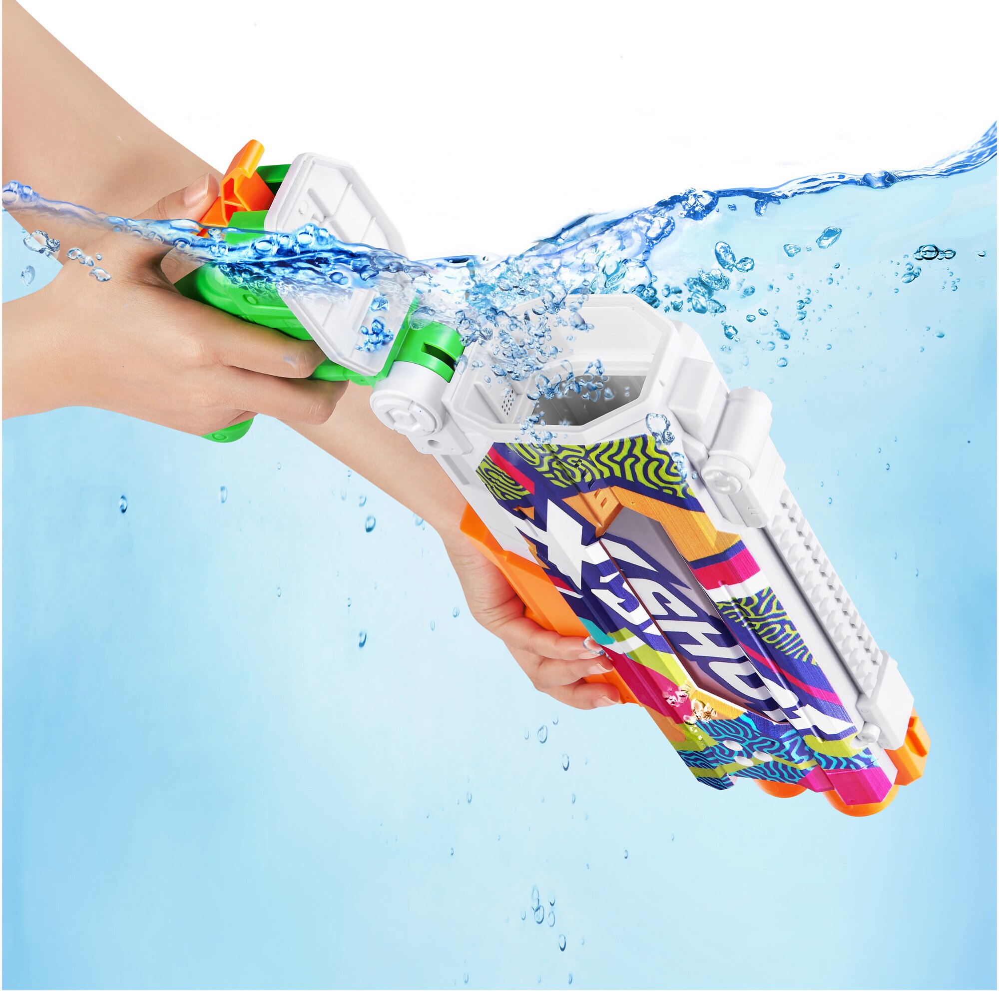 Blaster cu apa X-Shot Skins Shotgun - Ripple - eMAG.ro