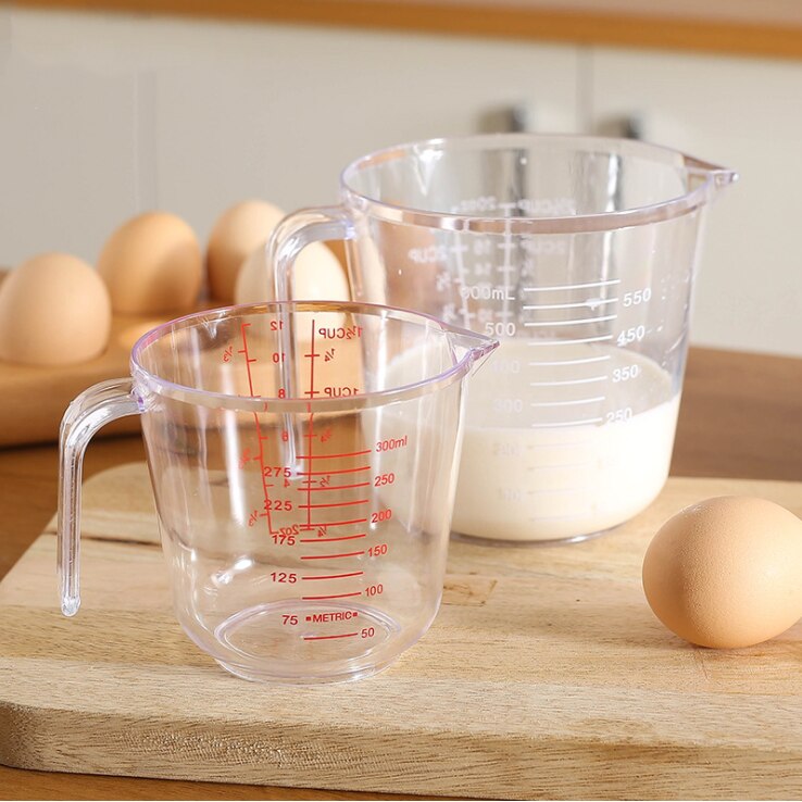 Set 2 vase gradate, Plastic, 300ml/600ml, Transparent - eMAG.ro